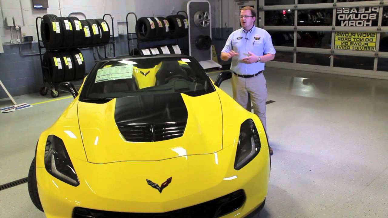 2016 Yellow Z06 Corvette Convertible for sale : Stasek Chevrolet ...