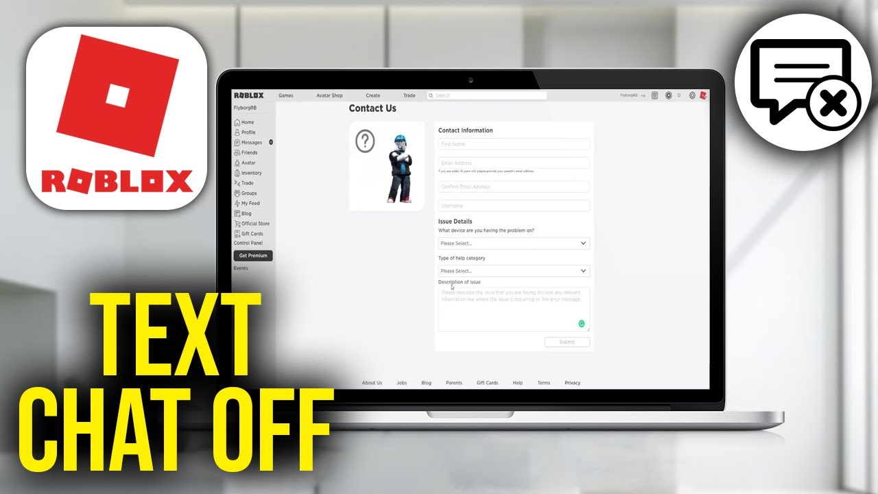 How To Turn Off Text Chat on Roblox - YouTube
