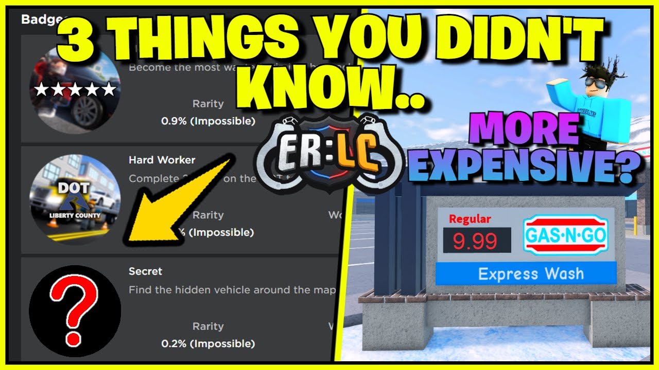 Top 3 things you DIDN’T KNOW about ERLC! (Emergency Response Liberty ...