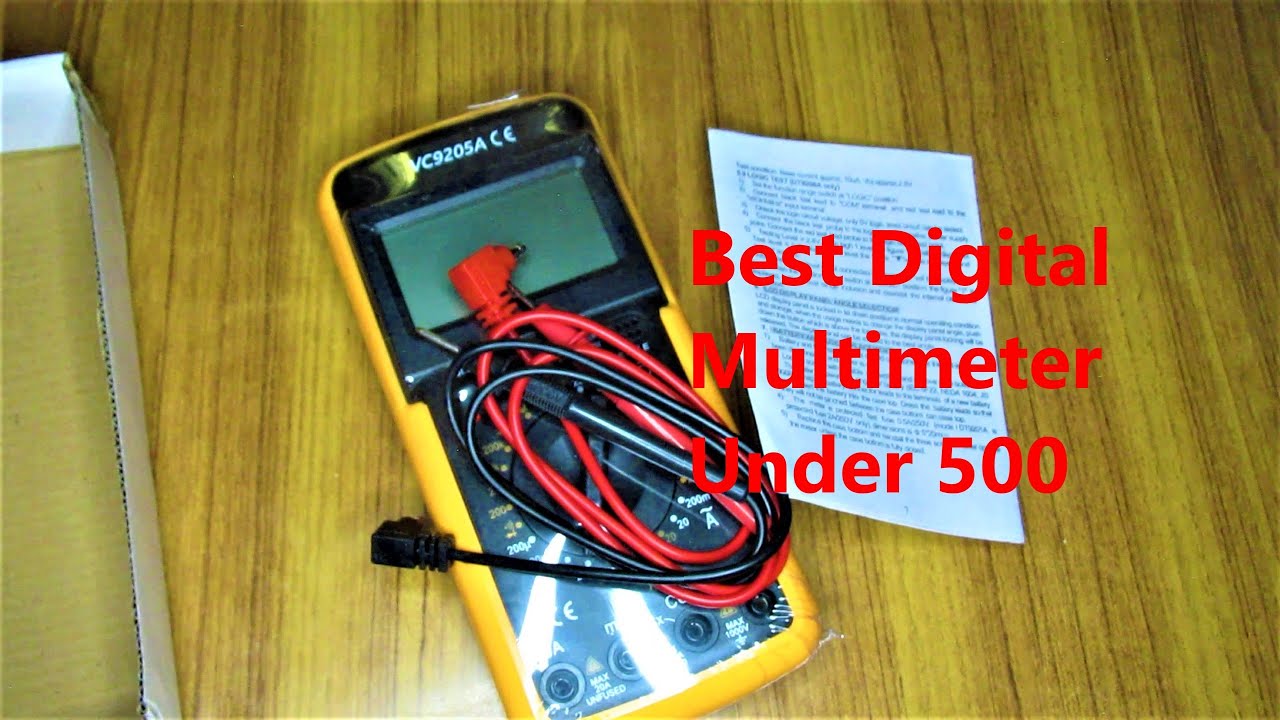 Best Digital Multimeter Under 500 - YouTube