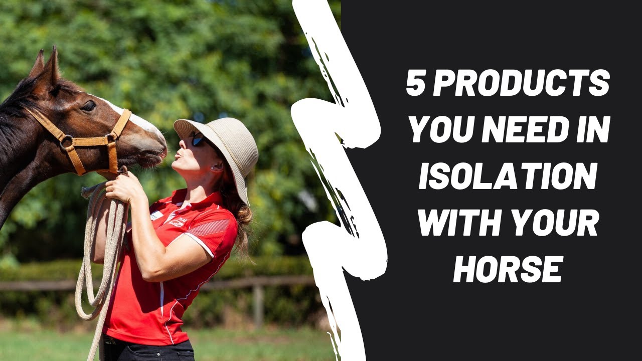 5 products you need in isolation with your horse! 🐴 - YouTube