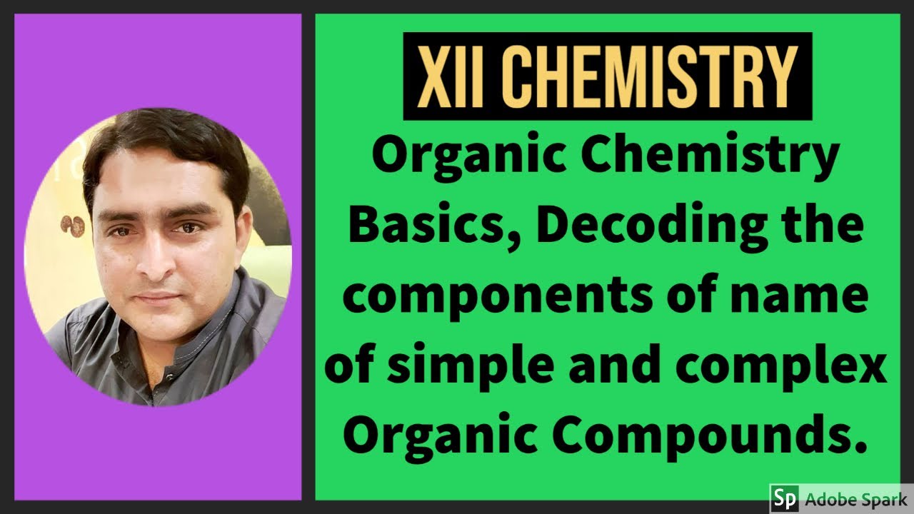 Organic Chemistry Basics, Decoding the components of name of simple and ...