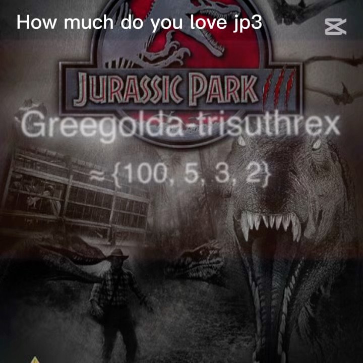 Where my jp3 fans at??? #jp3 #jurassic #spino #fyp ⁠@Prehistoric_sub ...
