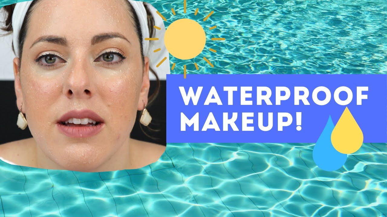 Testing full face of waterproof makeup! - YouTube