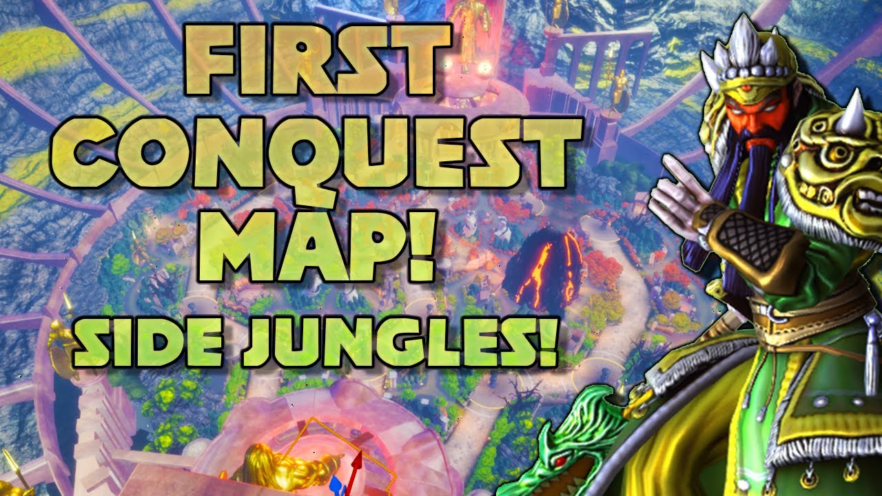SMITE BETA CONQUEST MAP! Made Playable By Whisky Wyrm & Twilightsparkul ...