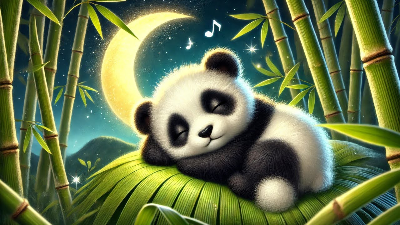 🐼 Sleepy Stars | Gentle Panda Lullabies for Baby Sleep & Relaxation 🌙 ...