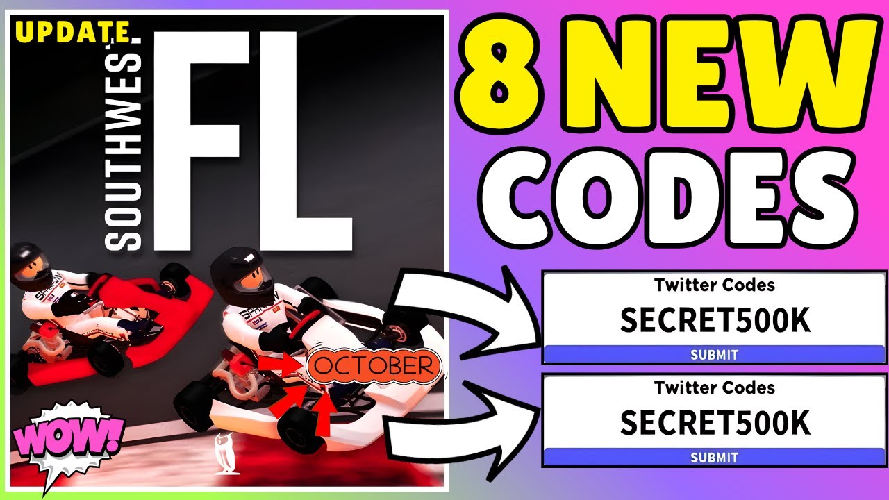 ⚠️New⚠️ ALL WORKING CODES For Southwest Florida October 2025 - Roblox ...