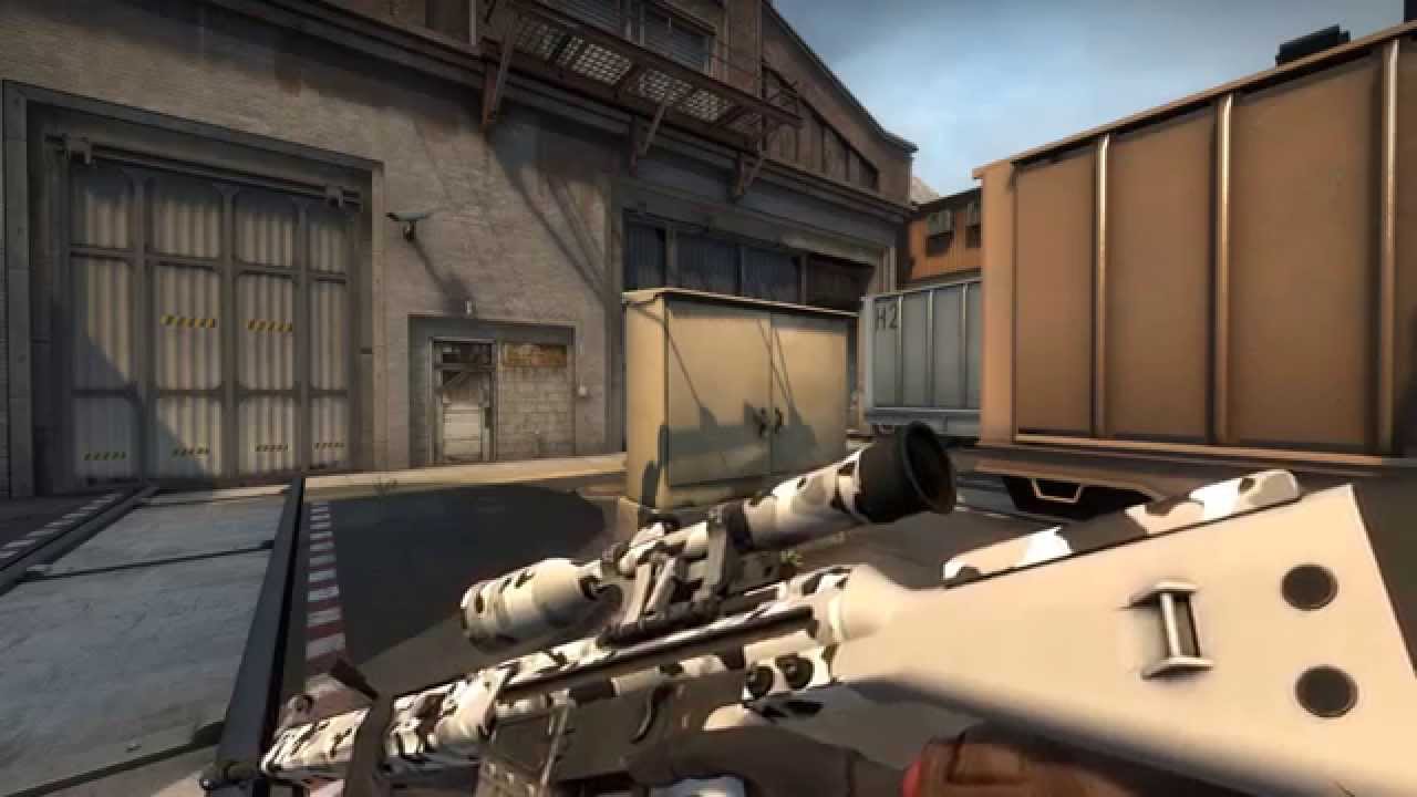 G3SG1 Polar Camo - Factory New - CS:GO Skin Shocase - YouTube