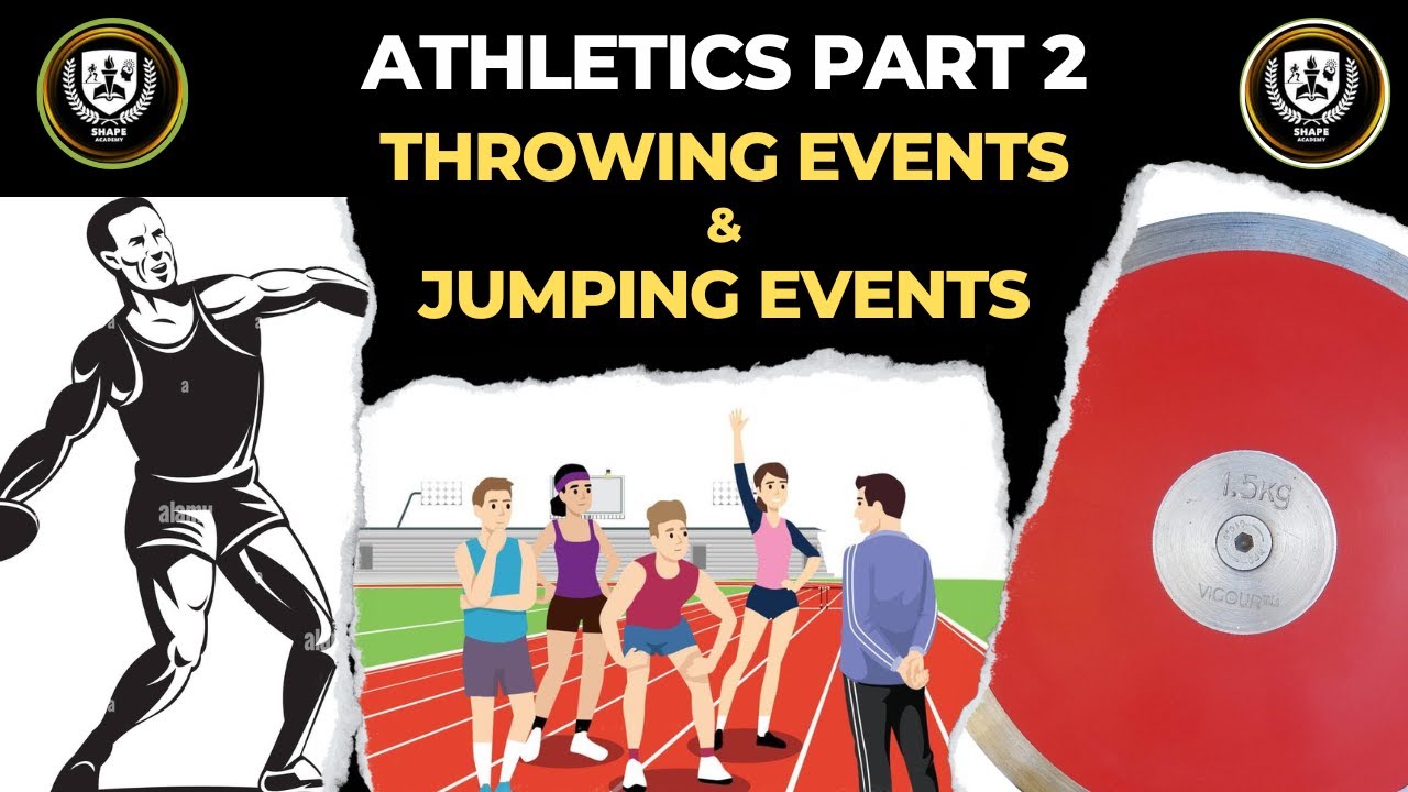 ATHLETICS PART 2 || LONG JUMP || HIGH JUMP || SHOT PUT THROW ...