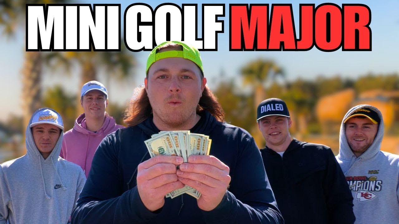 We Played Mini Golf For $1,000 - YouTube