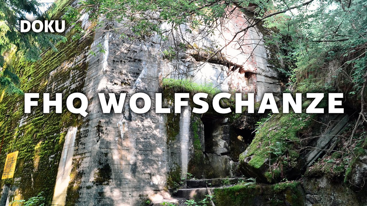 FHQ Wolfschanze (HITLERS BUNKER, Hitlers Hauptquartier, Aufnahmen ...