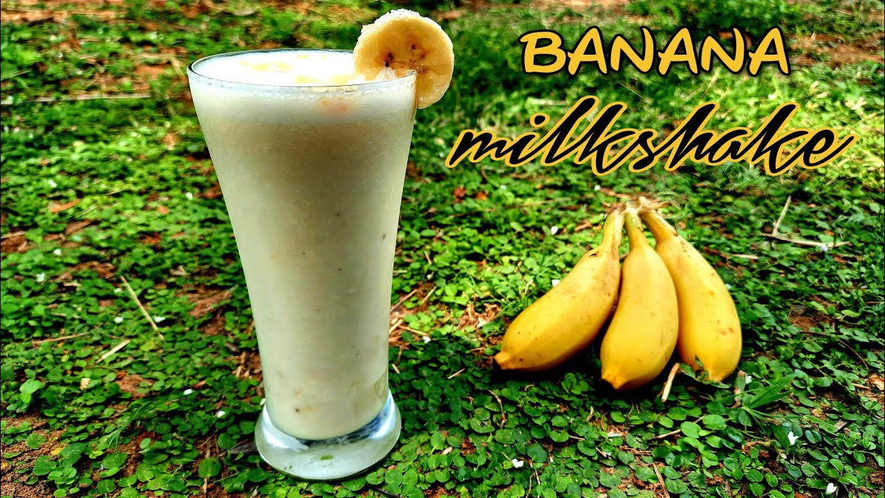 🍌Banana🥛milkshake 🥤| milkshake recipes | shorts @RUSI THEDAL - YouTube