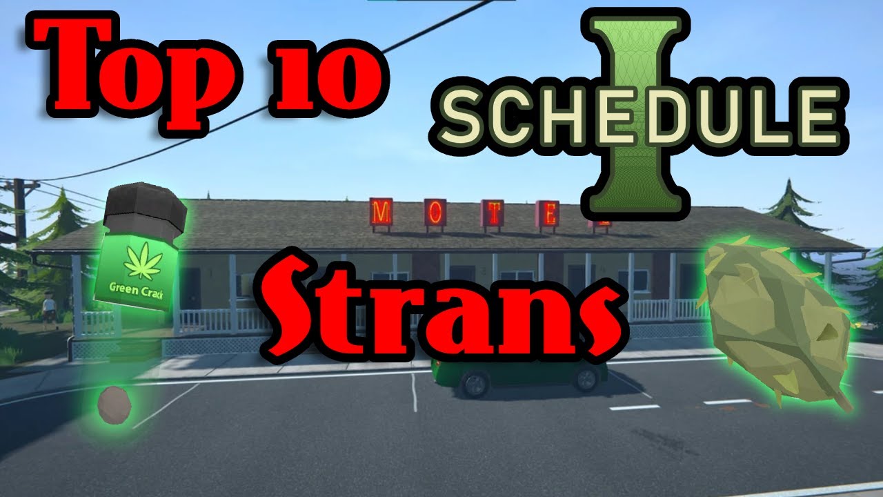 Top 10 Schedule 1 Strans to make - YouTube