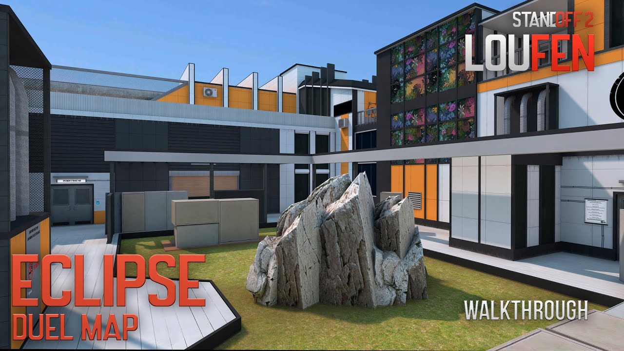 Обзор карты "Eclipse" в Standoff 2 для Дуэлей: проходка (Fan-Art) - YouTube