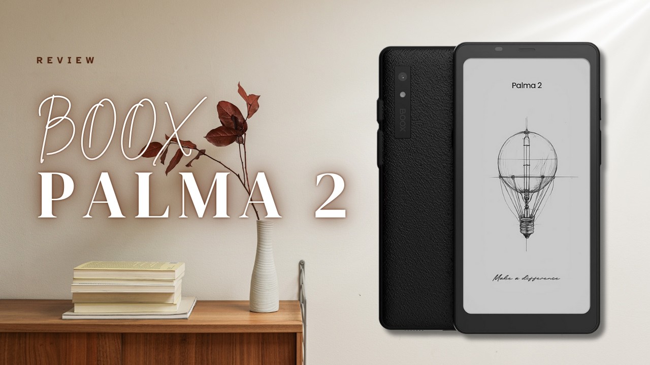 BOOX Palma 2 Review: The Pocket-Sized E-Reader with Android 13 - YouTube