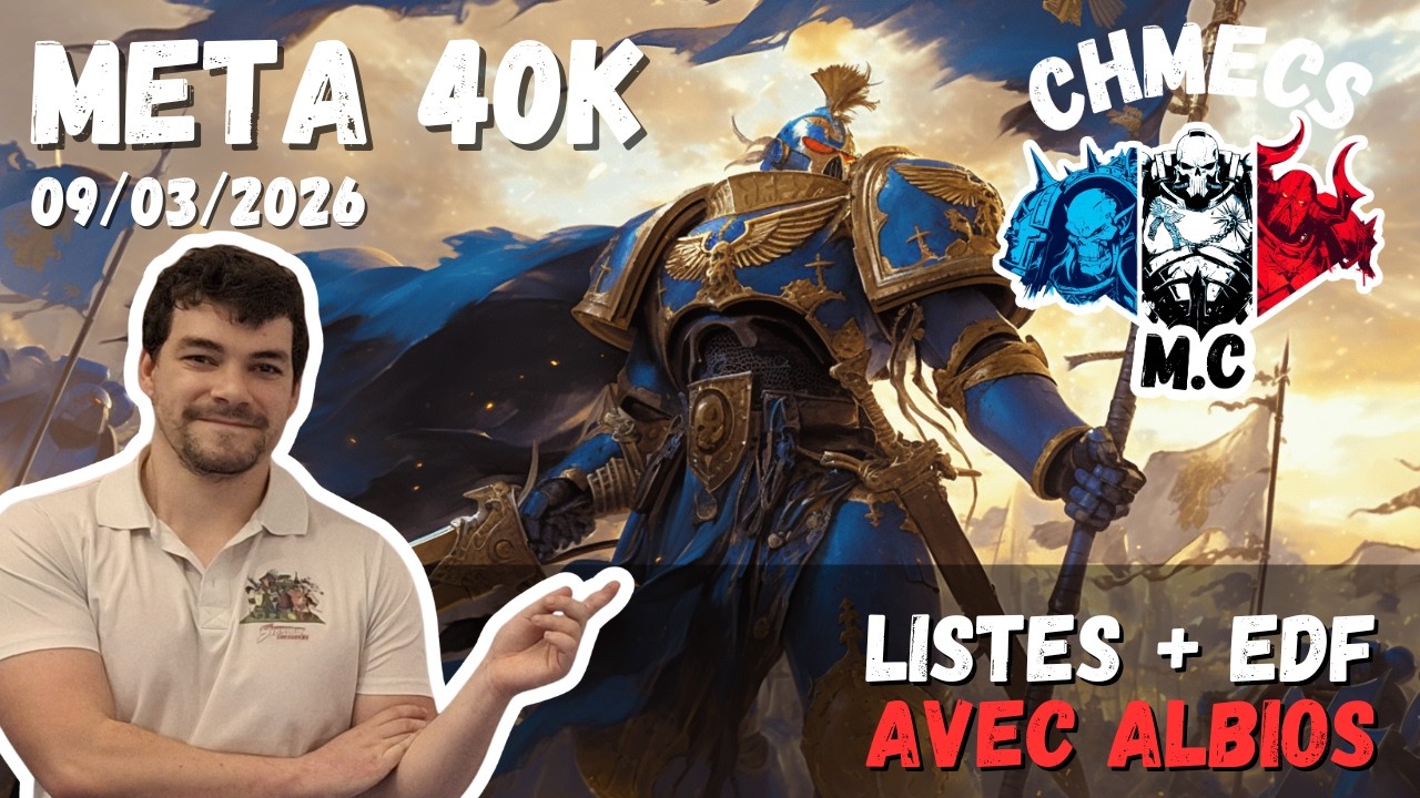 Warhammer 40K META – Thousand Sons avec Albios, Alpine Cup EDF ...