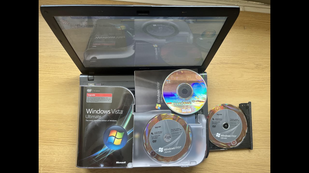 Installing Windows Vista Ultimate using an original copy on real ...