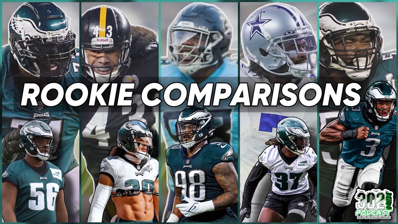 EAGLES ROOKIE COMPARISONS - YouTube