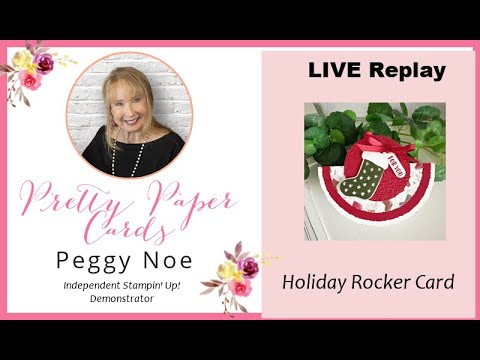 Holiday Rocker Card Tutorial - YouTube