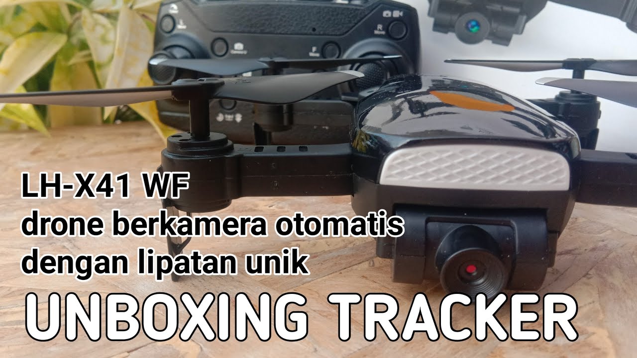UNBOXING DRONE TRACKER LH-X41 WF - YouTube