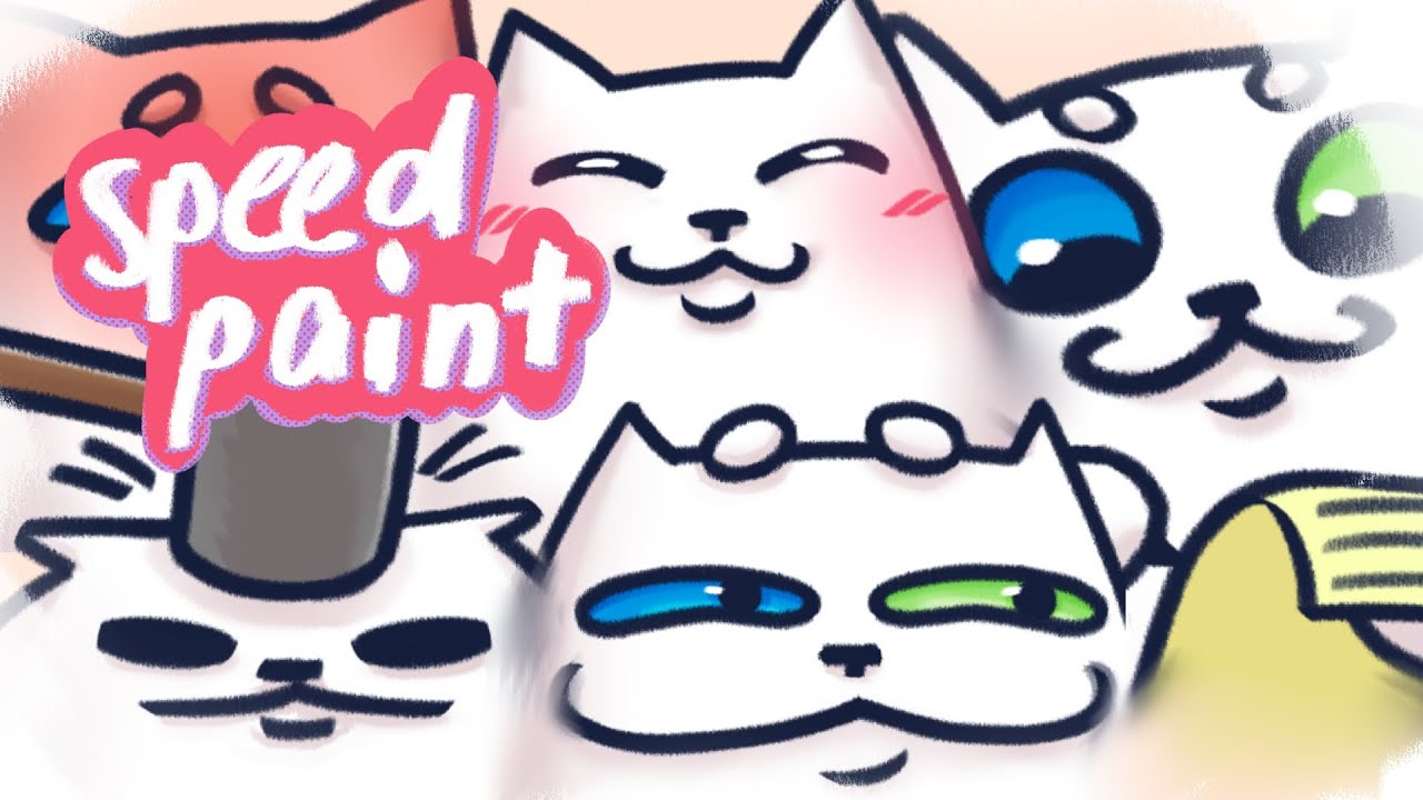 Emotes || Speedpaint [Krita] - YouTube