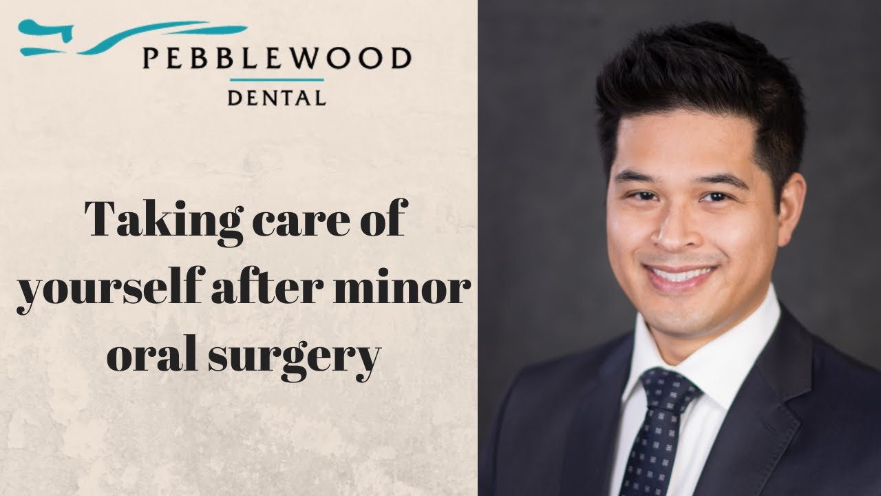 What to expect after minor oral surgery, like tooth removal - YouTube