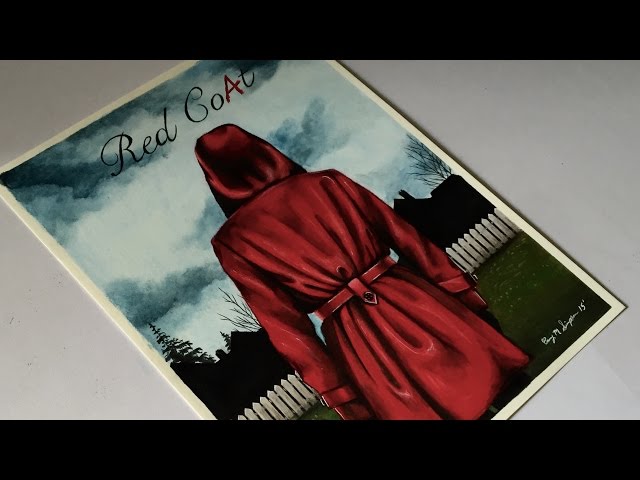 Pretty Little Liars Red Coat Poster