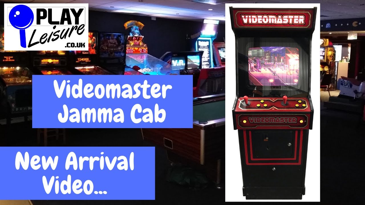Videomaster Jamma Cab with 780+ Games crammed inside... - YouTube