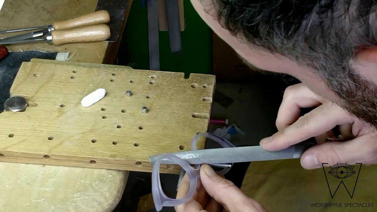 How to Make Handmade Glasses - Worshipful Spectacles - London - YouTube