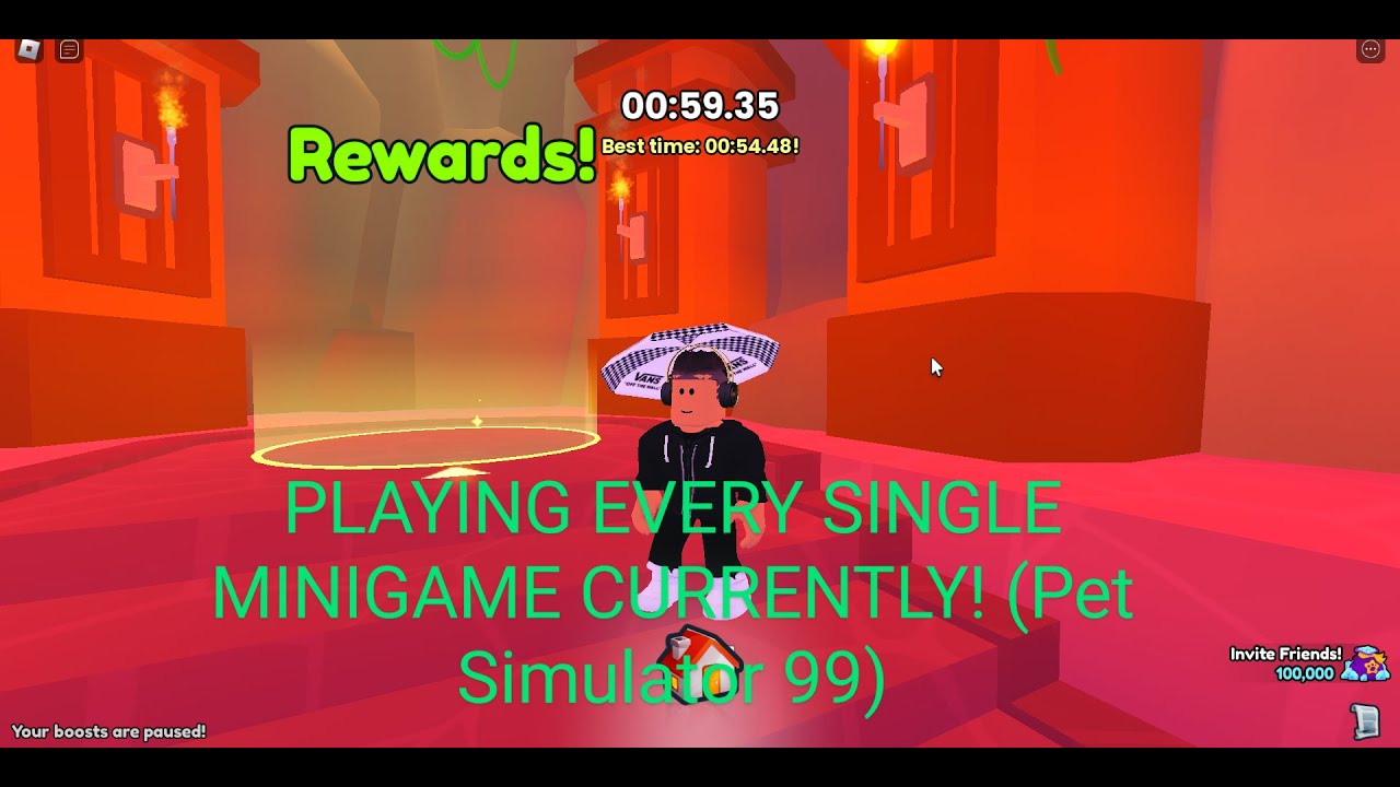 PLAYING EVERY SINGLE MINIGAME CURRENTLY! (Pet Simulator 99) - YouTube