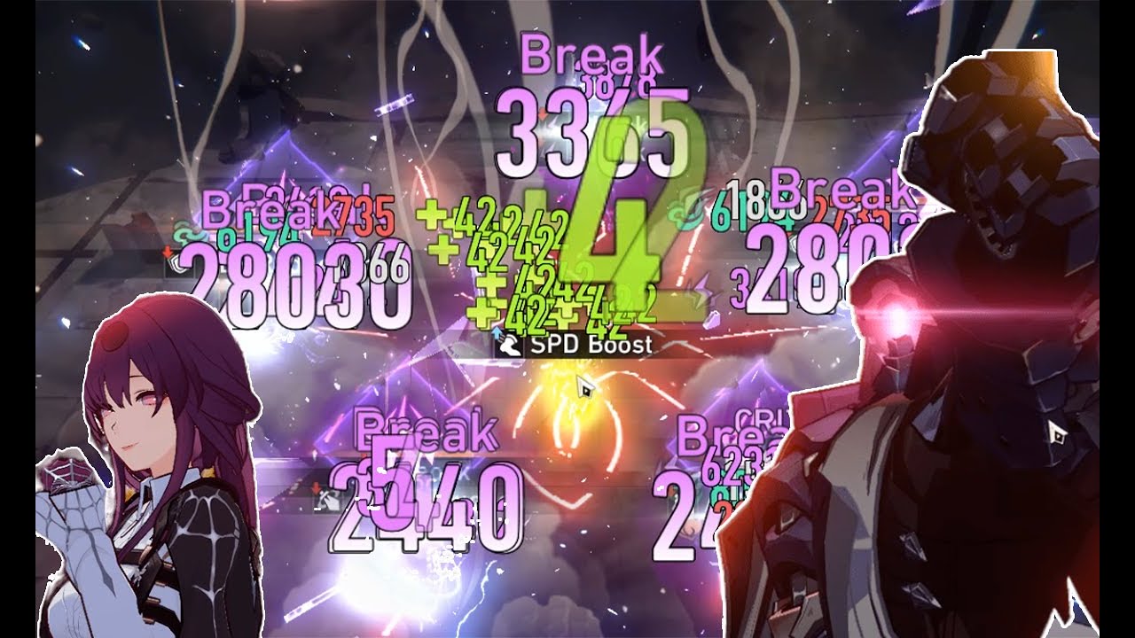 Kafka team with Nihility path vs Svarog | HSR : Simulate Univserve ...