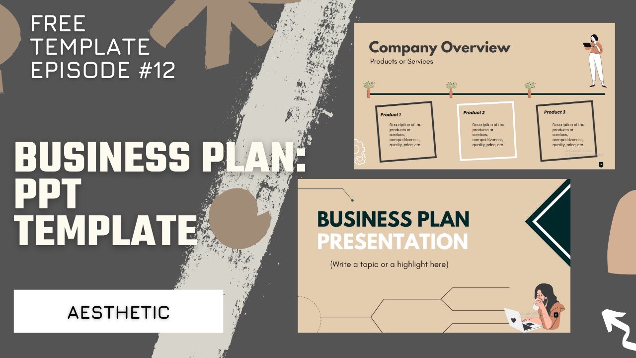 FANCY BUSINESS PLAN/START-UP POWERPOINT PRESENTATION TEMPLATE [FREE ...
