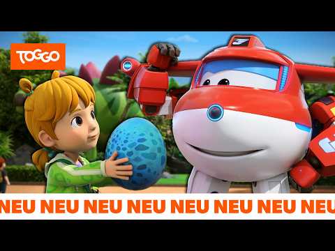 Super Wings | Das Bausteinosaurier-Ei | Ganze Folgen | TOGGO