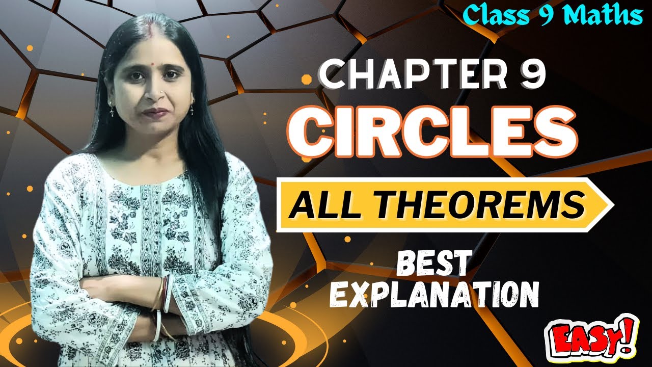 Class 9th Maths l Chapter 9- Circles l All Theorems - YouTube