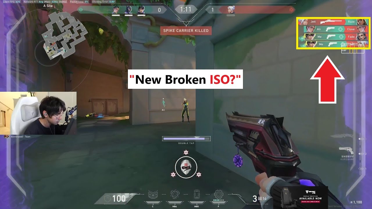 TENZ Goes Wild with the Buffed ISO & Sheriff, Insane Shots 4K!!! - YouTube