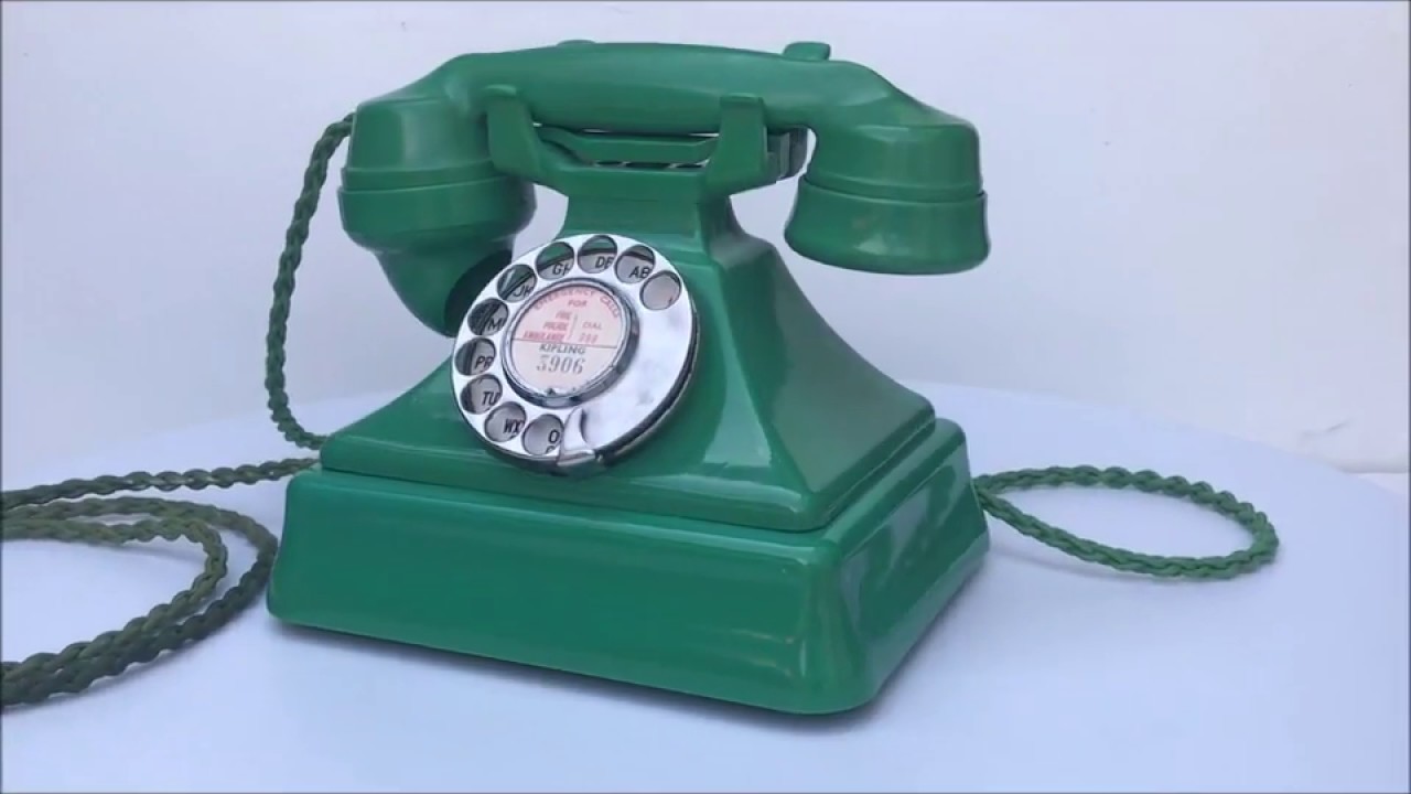 Genuine Green 1937 162 on No 26 Bell set - YouTube