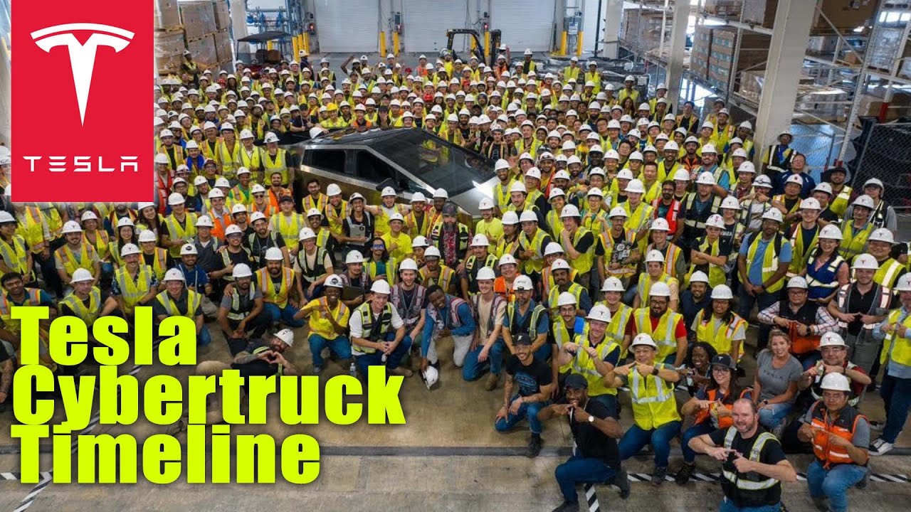 Tesla Cybertruck Timeline - YouTube