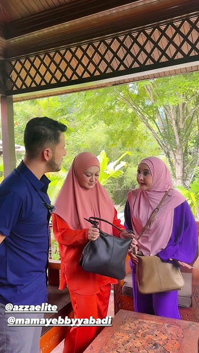 Abby Abadi dan Azza Elite Jadi Model Dato Aliff Syukri Pulak ke tu... - YouTube