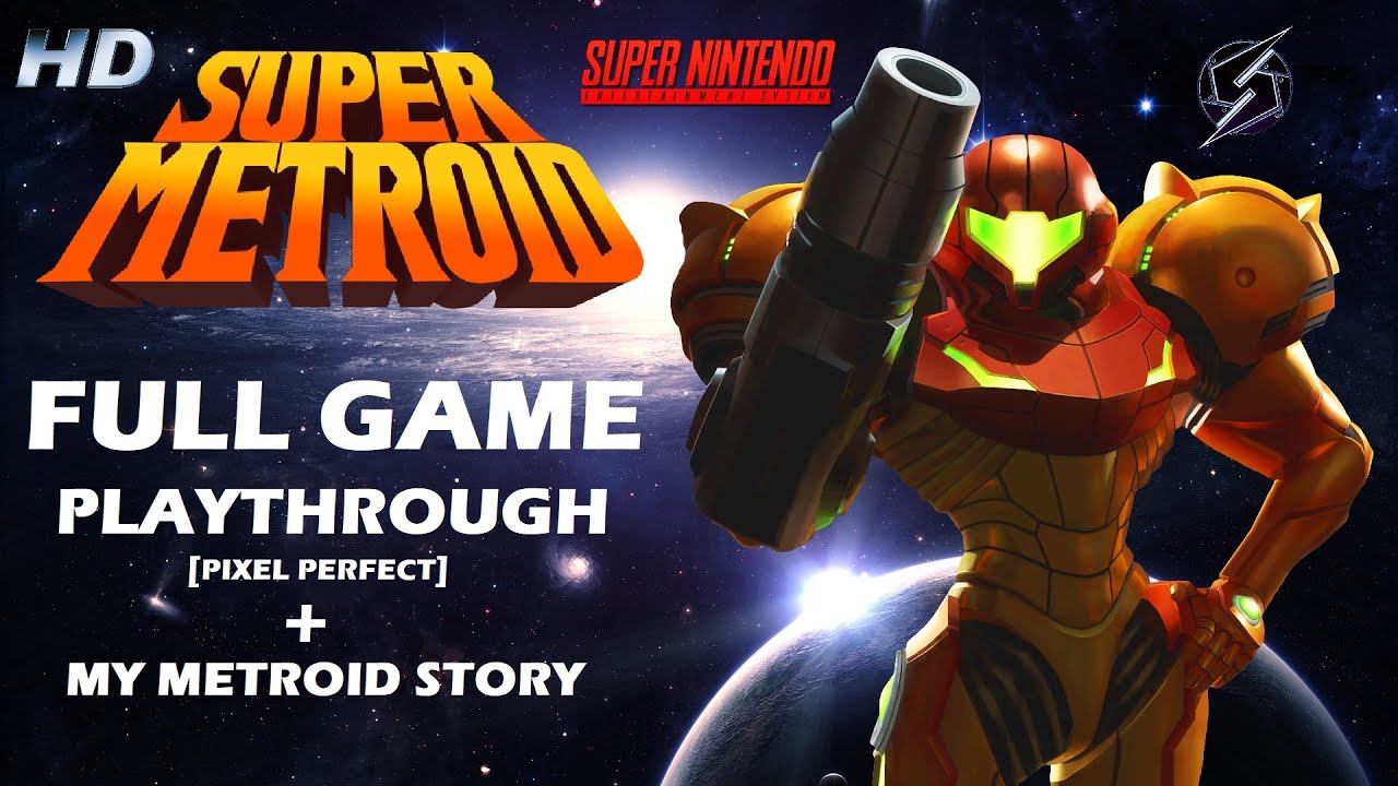 Super Metroid Full Game Playthrough (HD Pixel Perfect) + My Metroid ...