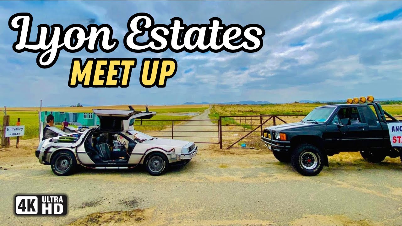 Epic Back to the Future Reunion at Lyon Estates! - YouTube