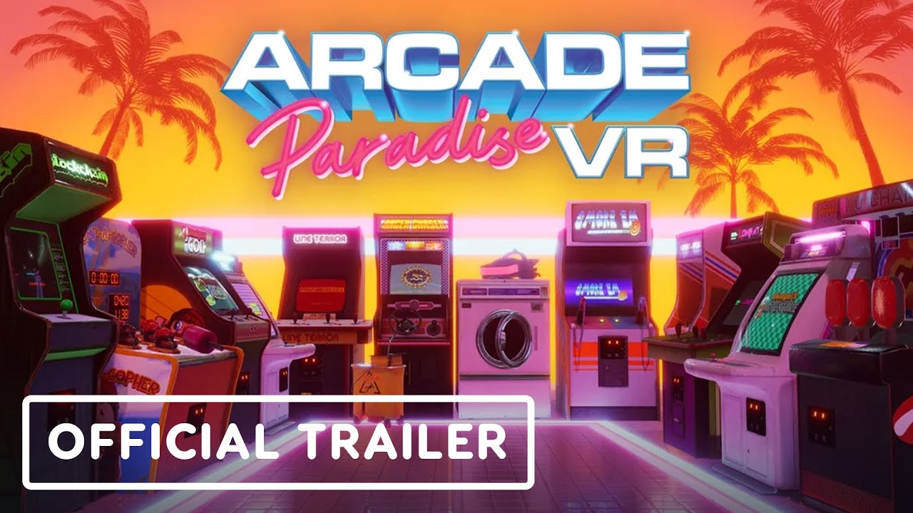 Arcade Paradise VR - Official Launch Trailer - YouTube