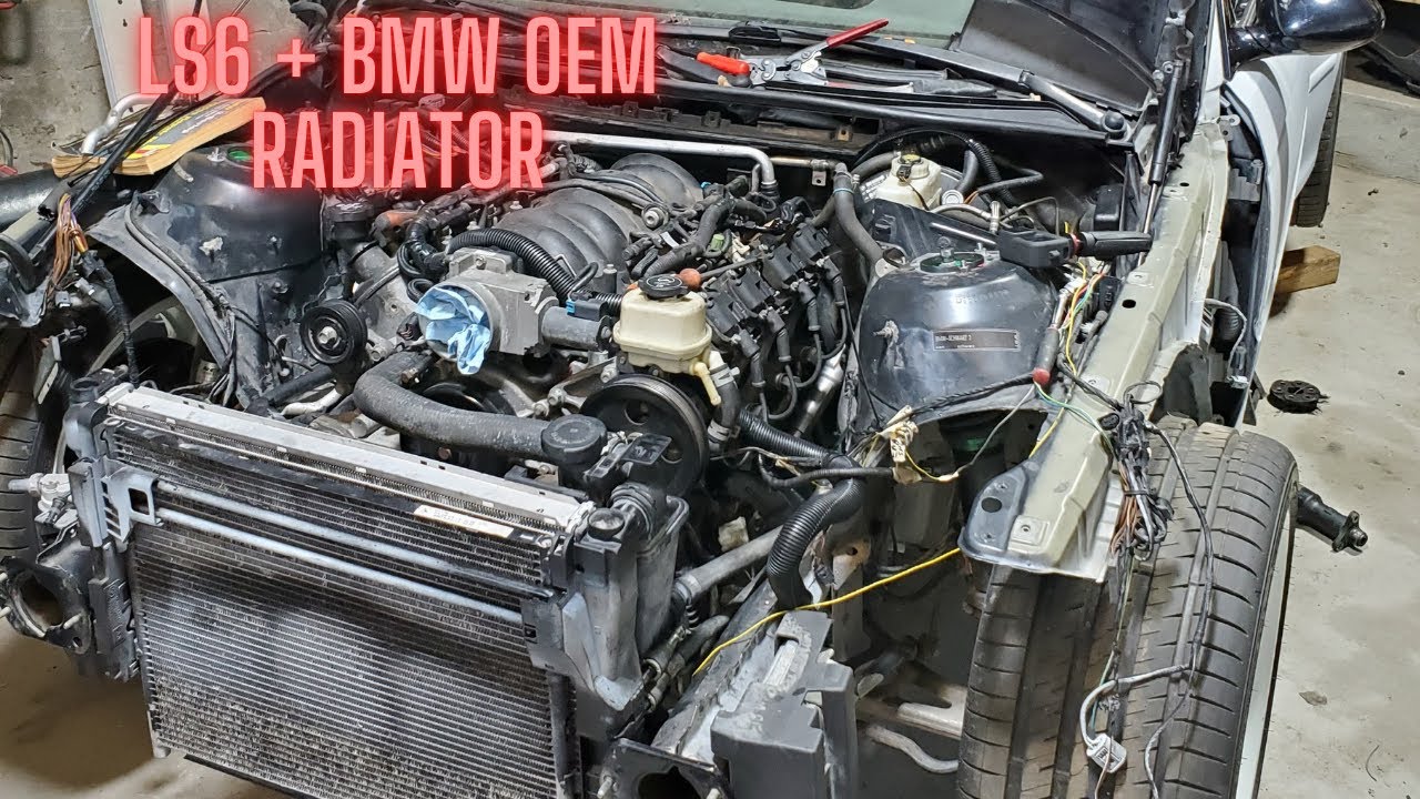 How to LS Swap E46 On Budget Part 5 | Coolant System | M3 mirrors ...