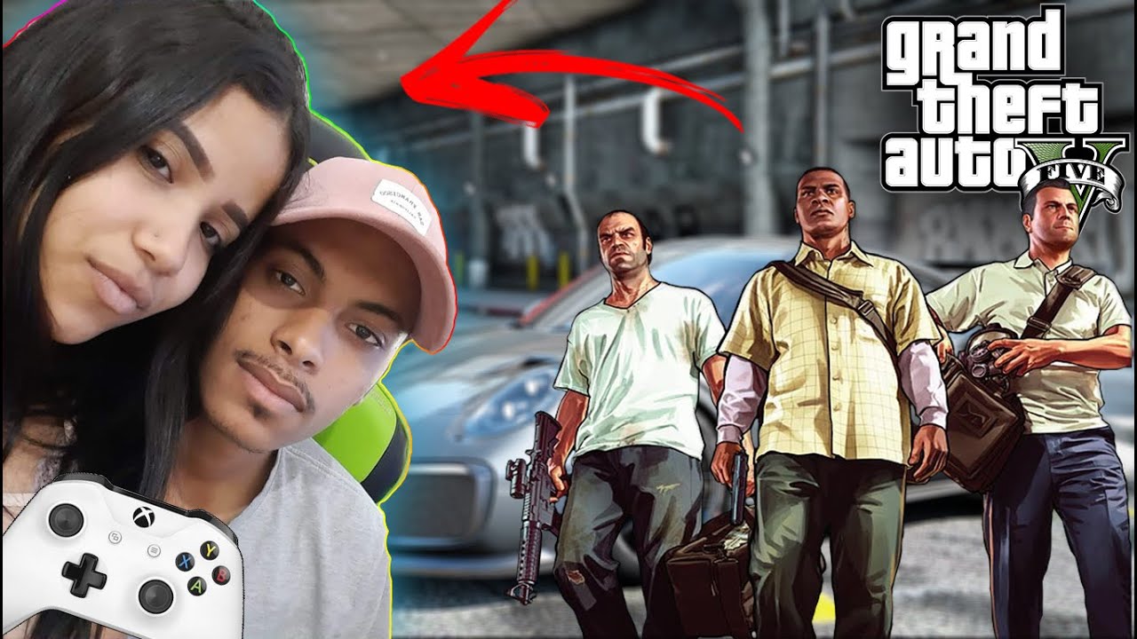 Ensinando Minha Namorada A Jogar Gta V Online Youtube