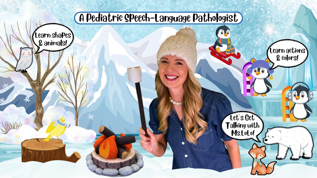 Learn To Talk With Ms LoLo | Learn Words, Animals, Shapes, Colors ...