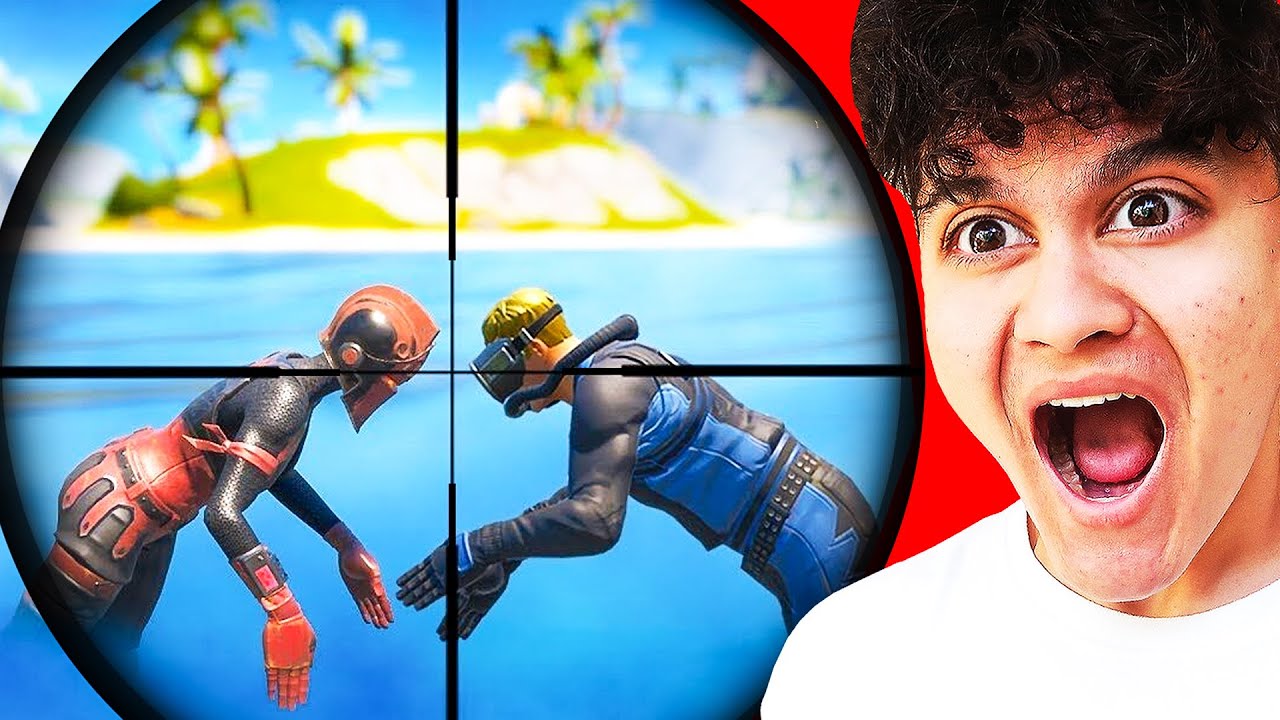 REACTING TO 200 IQ PLAYS IN FORTNITE #3 - YouTube