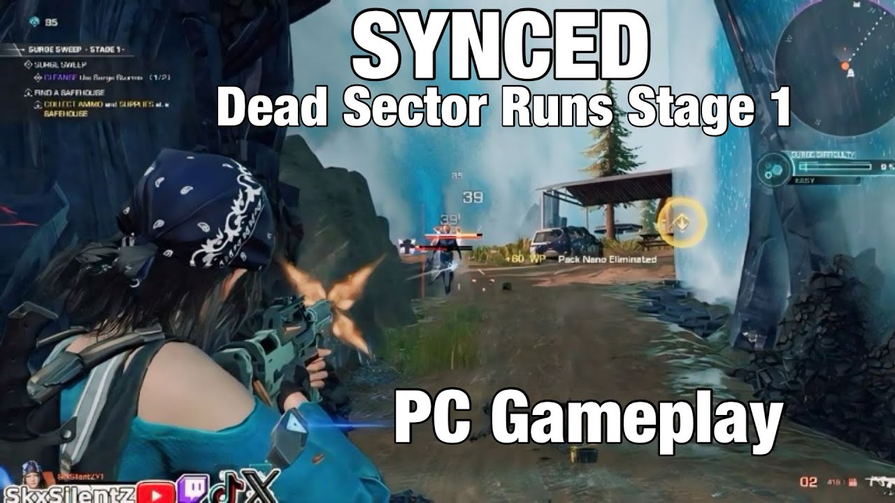 SYNCED Dead Sector Runs Stage 1 PC Gameplay - YouTube