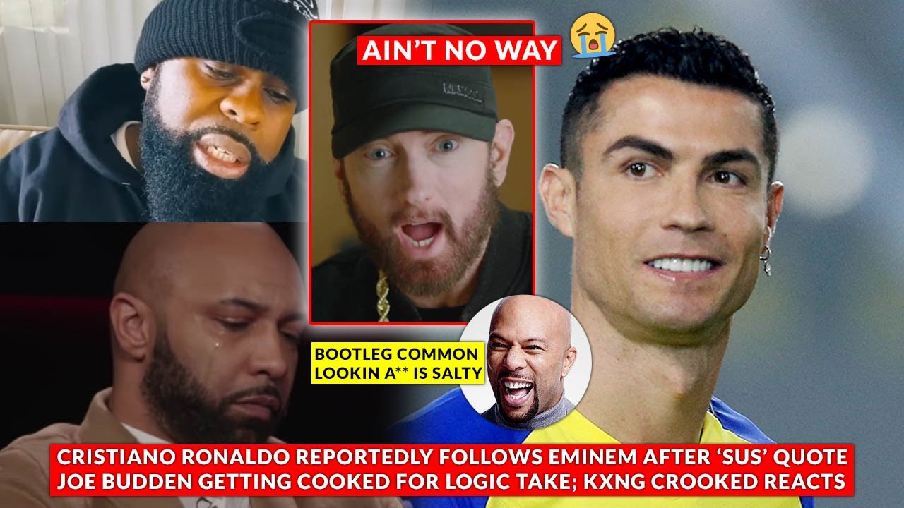 Cristiano Ronaldo Follows Eminem After ‘Sus’ Quote, Joe Budden getting ...