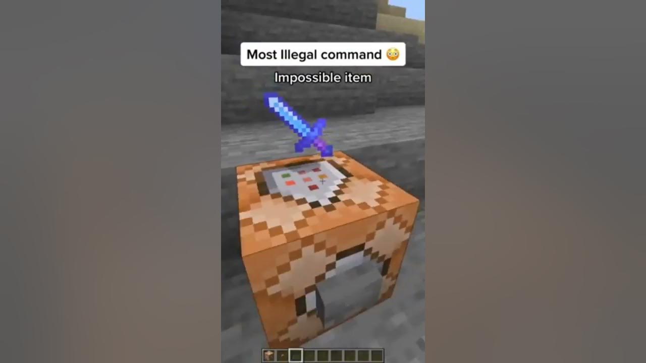 Most illegal command in Minecraft - YouTube