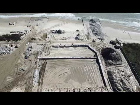 Rollover Pass Closure and construction. - YouTube