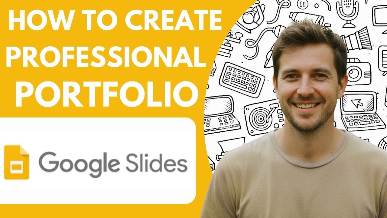 How to Create a Professional Portfolio with Google Sites Template Full ...